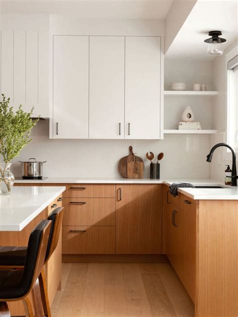 Flat Panel Kitchen Cabinets With Handles