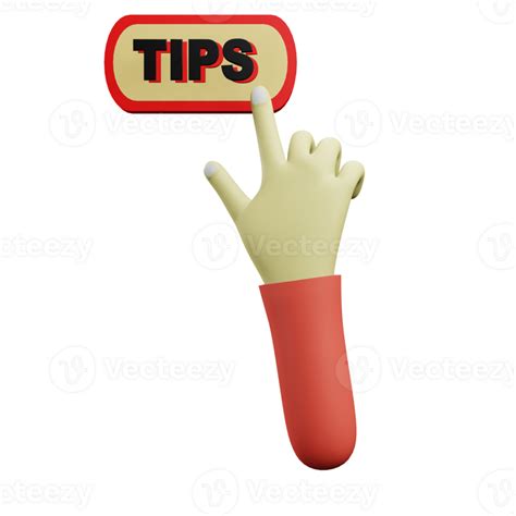 3 D Illustration Of Tips And Trick Icon 37275567 Png