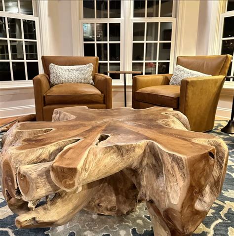 Solid Teak Root Coffee Table Spencerabbadie