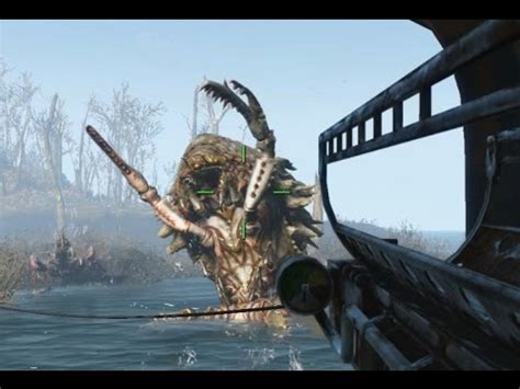 Mirelurk Queen Fallout 4 Epic Battle Alone On Spectacle Island Youtube