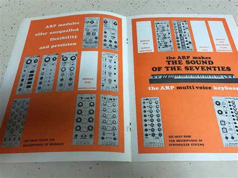 Retro Synth Ads Arp 2500 Modular The Arp Electronic Music Synthesizer Brochure And Mail In