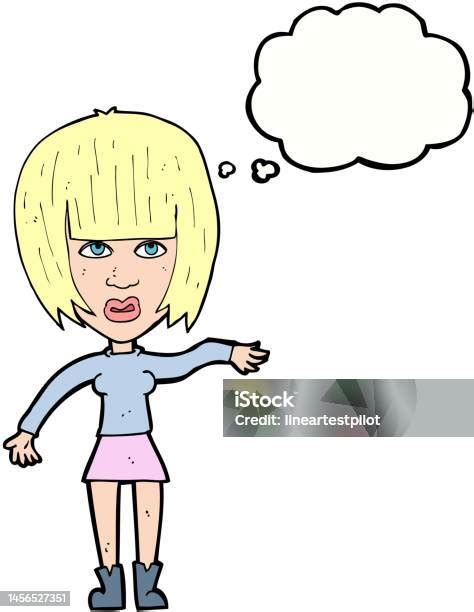 어웨이와 말풍선이 있는 손 흔드는 여자 만화 캐릭터 기포에 대한 스톡 벡터 아트 및 기타 이미지 기포 낙서 드로잉 단순함 Istock