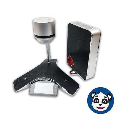 POLYCOM CX5500 Video Conference CODEC And 360 Camera No Cords Komercos