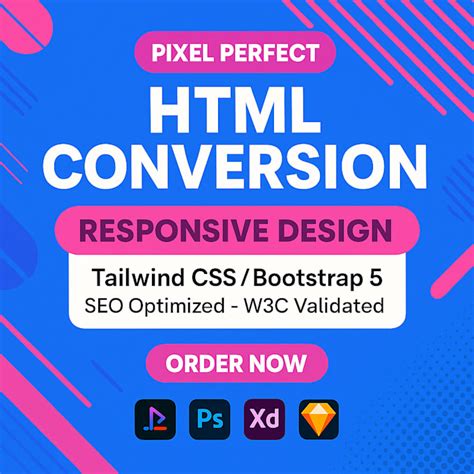 Convert Canva To Html Css Psd To Tailwind Css Html Figma To React