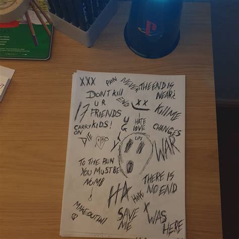I Dont Know I Tried Xxxs Writing Rxxxtentacion