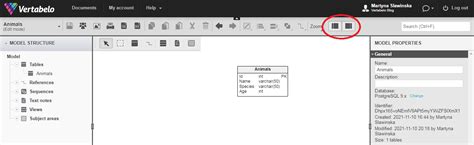 Vertabelo Editor Features That Make It Easier To Work On A Small Screen Vertabelo Database Modeler