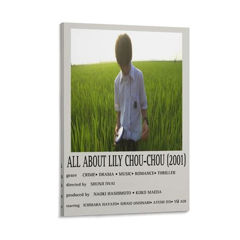 Movie Poster All About Lily Chou Chou Poster 6 Room Aesthetic Poster