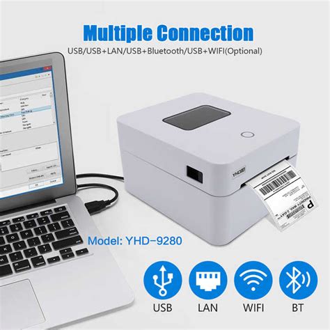 Yhd 9280 160mm S Inkless Thermal Printing 203dpi Max Paper Size 110mm Usb Connection Thermal