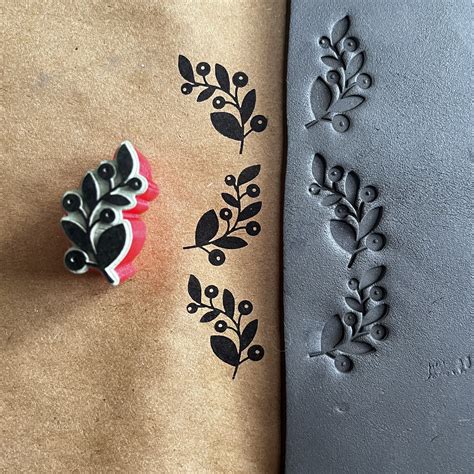 Веточка №19 – штампы для керамики 350 ₽ | stamps_for_ceramics