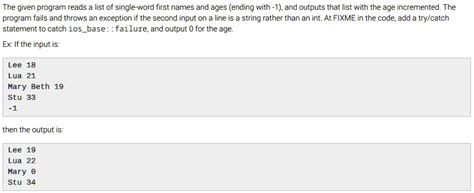 Solved C The Base Code Include Include Using Namespace Std Int Main String Inputname