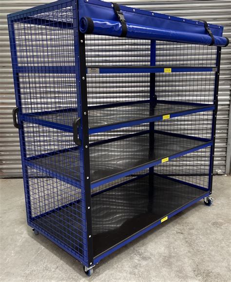 Mobile Modular Storage Racking Trolley Acres Engineering