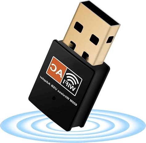 B02 Wifi Usb Dongle For Pc 600mbps Dual Band 2 4ghz 5ghz Fast High Gain