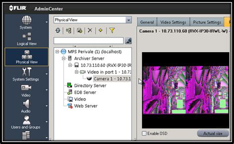 flir uvms duplicate image
