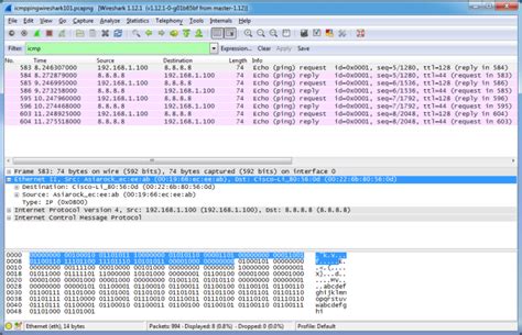Wireshark 101 Sending And Analyzing An Icmp Ping Part 1