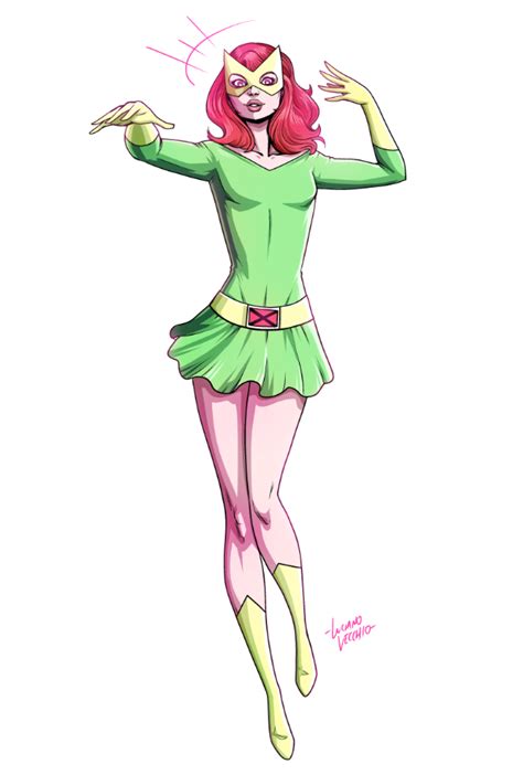 Marvel Girl Commission By Lucianovecchio On Deviantart