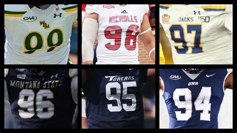 2024 Fcs Jersey Countdown The Best Returning Player For Each Number
