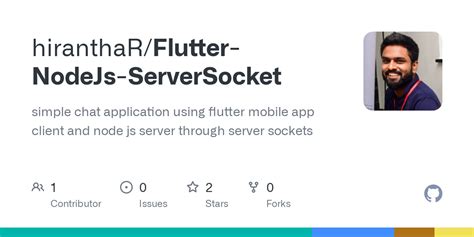 Github Hirantharflutter Nodejs Serversocket Simple Chat Application Using Flutter Mobile App
