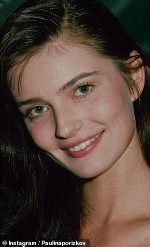 Paulina Porizkova Shares Side By Side Photos Of Herself As A Young