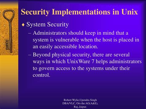 Ppt Security Features And Implementations In Unix Powerpoint