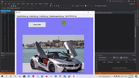 Học C Nâng Cao Openfiledialog Savefiledialog Color Dialog Font Dialog Folder Browser Dialog