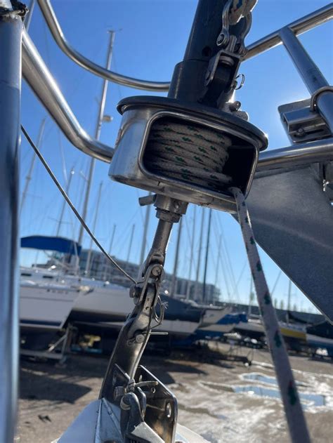 How Do I Tighten My Forestay On This Do I Just Run The Nut Up And Down