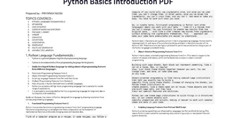 Python Basics Introduction Pdf Connect 4 Programming