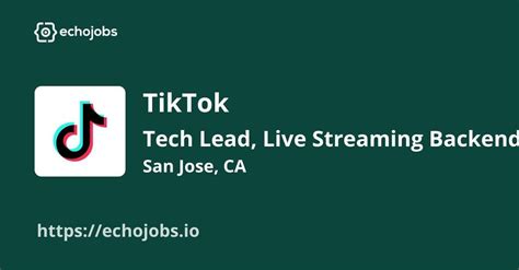 Hiring Tech Lead Live Streaming Backend San Jose Ca Streaming C