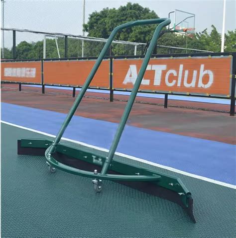 Elodek Sport Tennis Court Squeegee Professional Green Portable Floor Water Remover