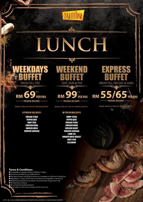Samba Malaysia Menu Prices Updated