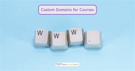 How To Set Up Custom Cname Domain For Your Online Course Artsy Course Experts