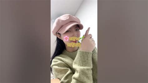 🌸풀밭에 핑크꽃 하나🌱 키작녀 데일리룩 룩북 코디 니트 빵모자 Youtube