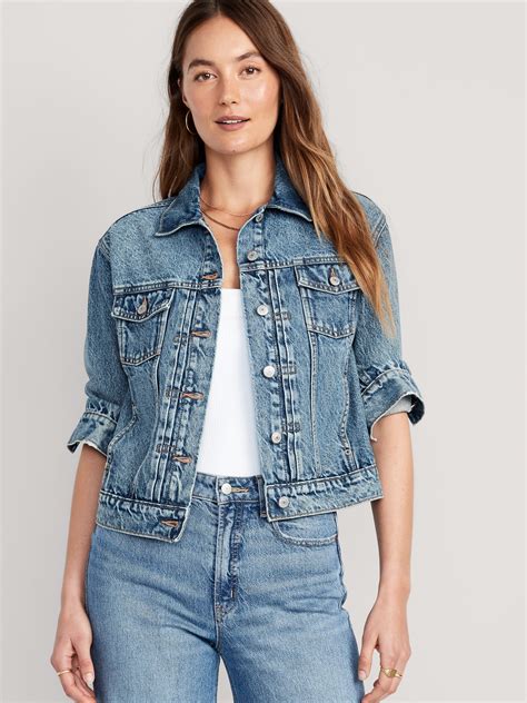 Plus Size Jean Jackets For Women Old Navy