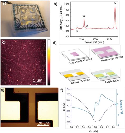 Graphene‐field Effect Transistors Manufacturing A Optical Micrograph Download Scientific