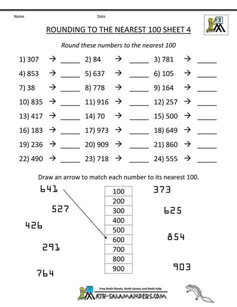 Rounding Mixed Numbers To The Nearest Whole Number Warren Has Sosa