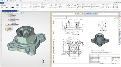 Как сделать чертеж с 3д модели в компасе
