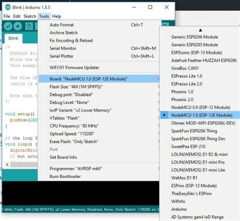 Getting Started With The Nodemcu Esp8266 Based Development Board