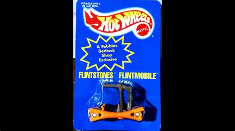 Hot Wheels Flintstones Flintmobile Troncomovil Diecast Hotwheels