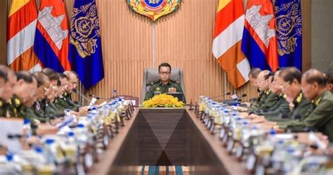 រដ្ឋមន្ត្រីក្រសួងការពារជាតិ ចេញសេចក្ដីសម្រេច ស្តីពី ការកំណត់របៀបរបបការងារ