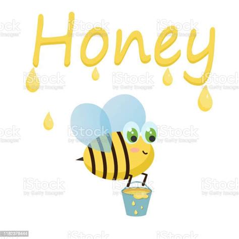 꿀 스케치 포스터 꿀벌과 꿀 비문의 일러스트 벡터 그래픽 0명에 대한 스톡 벡터 아트 및 기타 이미지 0명 귀여운 꽃 식물 Istock