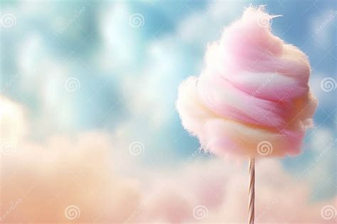 Cotton Candy On Blurred Background Stock Image Image Of Fluffy Puff 310431495