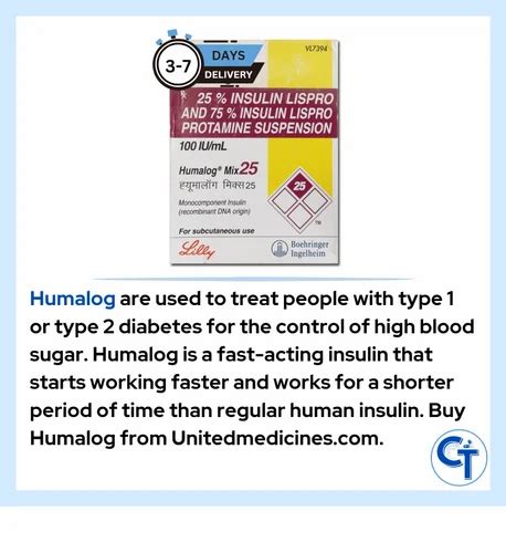 Humalog Mix 25 100 Iu Ml Packaging Type Pre Filled Pen At ₹ 3200