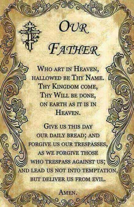 Our Father Who Art In Heaven Prayer Quotessubway Pinterest Heavens Spiritual And Amen