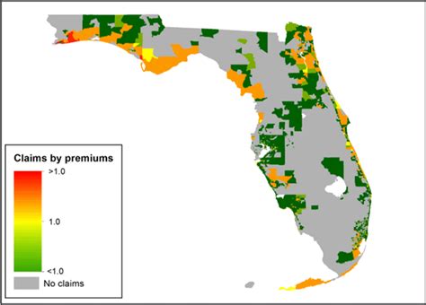 Total NFIP Claims Adjusted By The Average Household Premium For An NFIP Download High