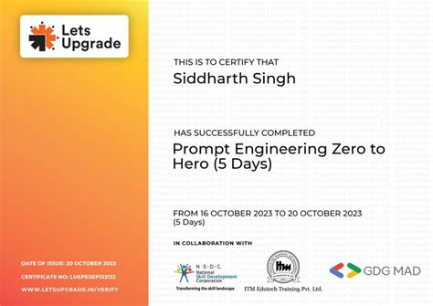 Siddharth Singh On Linkedin Promptengineering Ai Continuouslearning Bootcamp
