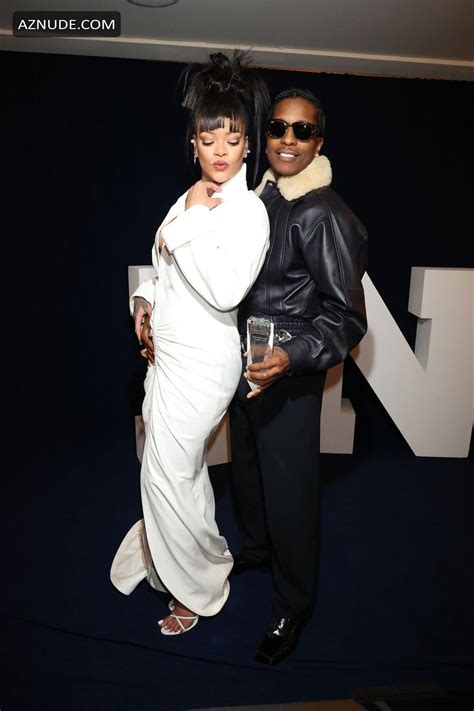 Rihanna Sexy Shines In White At Footwear News Achievement Awards In New