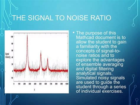 Signals And Noise PPT