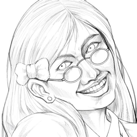 Smile A Sweet Smile Peeps The Week Is Half Gone New Doodle In Process Rsketches