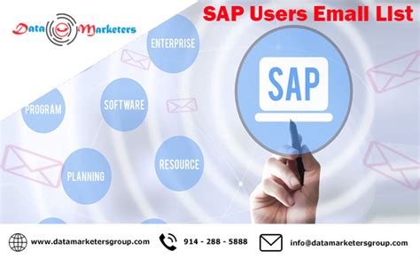 Verified SAP Users Email List SAP CRM Users Email List