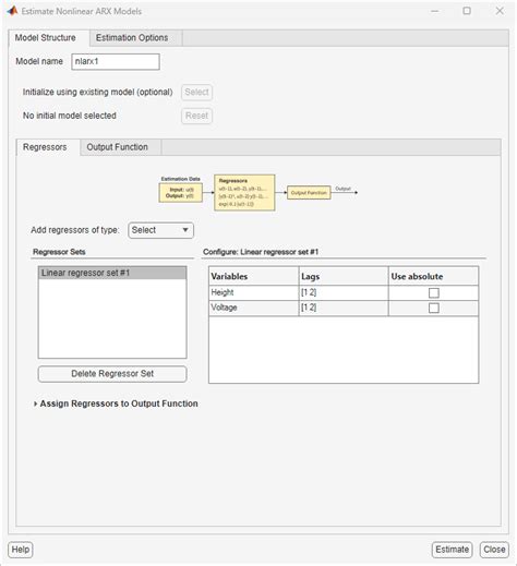 Identify Nonlinear Black Box Models Using System Identification App