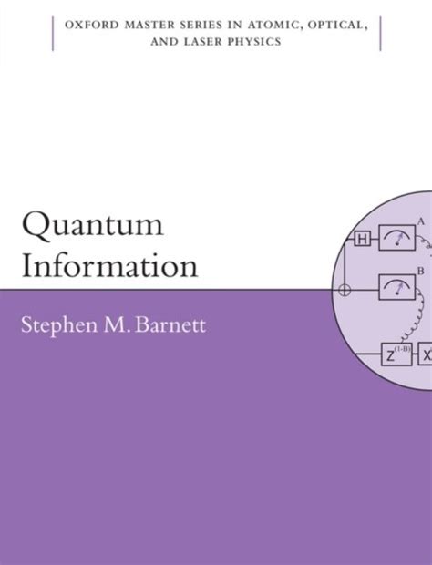 Quantum Information Stephen M Barnett Książka W Empik
